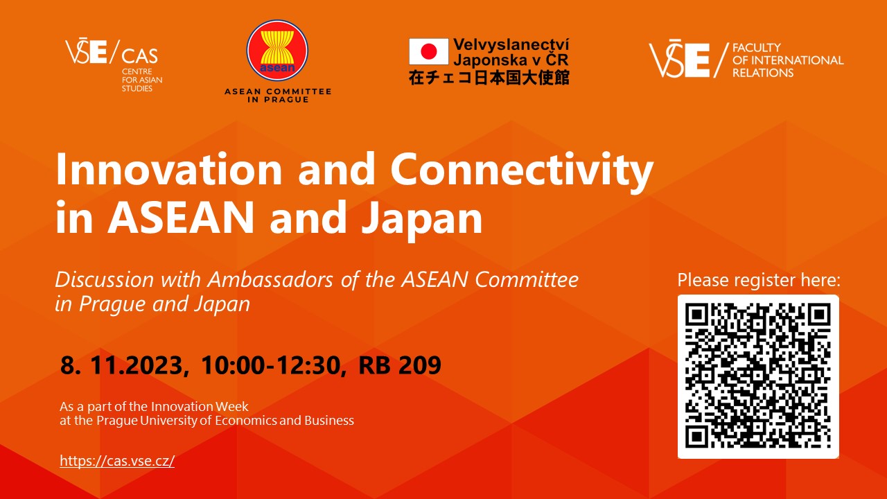 8.11.2023: Discussion with ambassadors of the ASEAN Committee in Prague ...